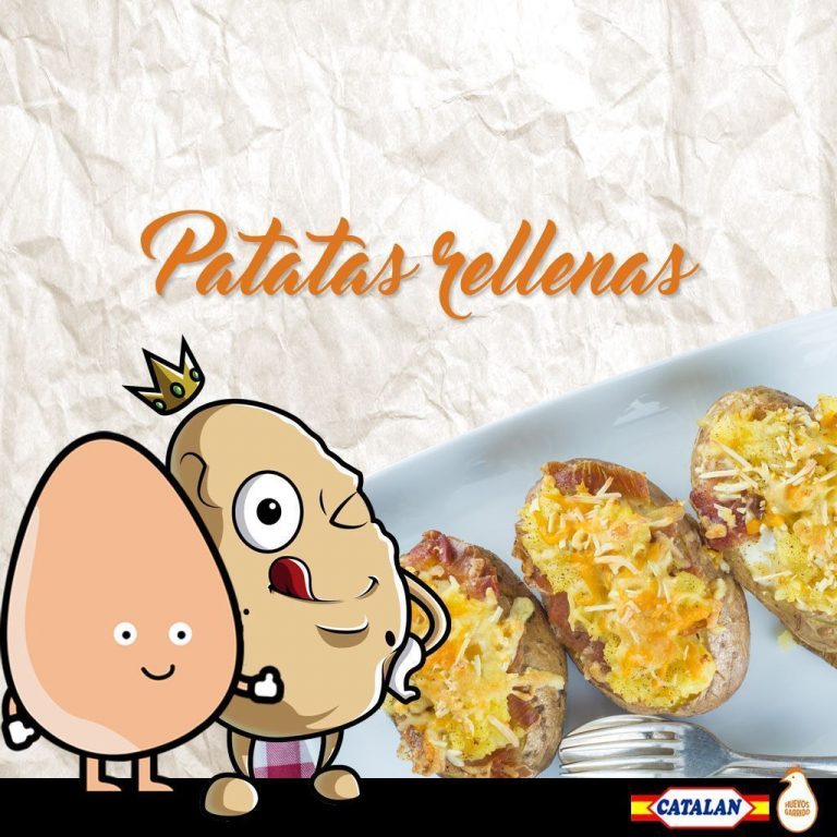 Cómo preparar patatas rellenas - Patatas Catalán